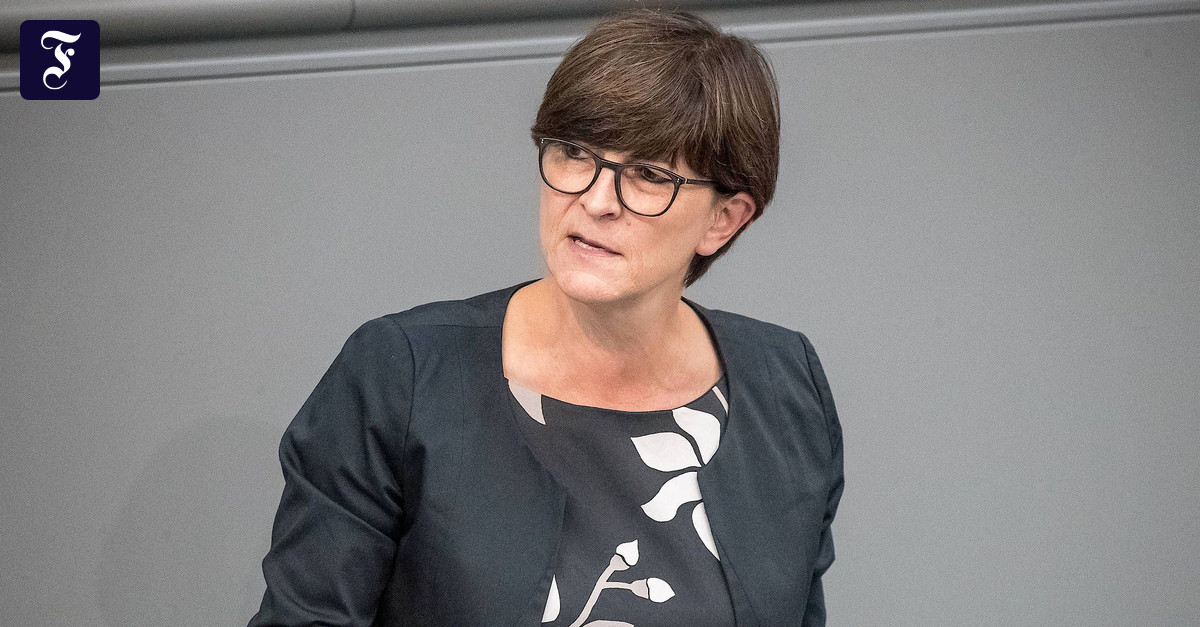 SPD: Saskia Esken ist in ihrem Landesverband umstritten