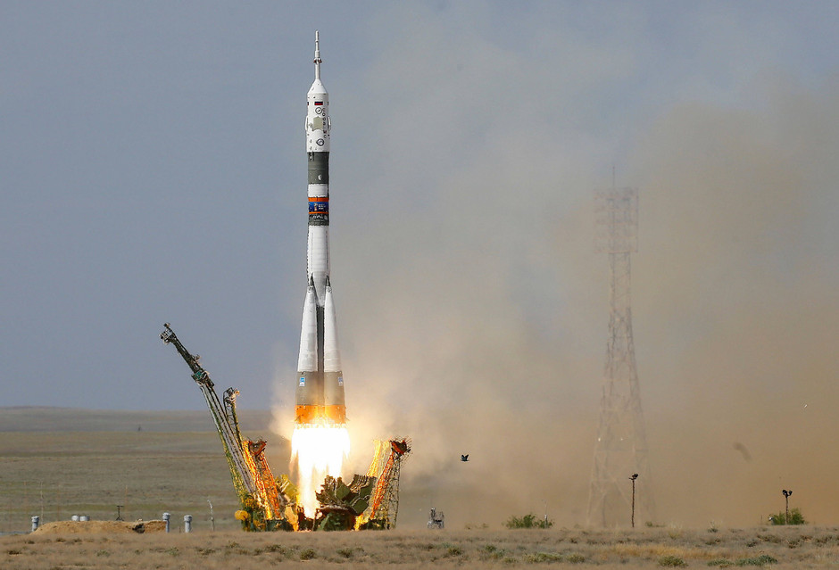 Bildergalerie: Sojus-Rakete mit Alexander Gerst gestartet - Bild 7 von ...