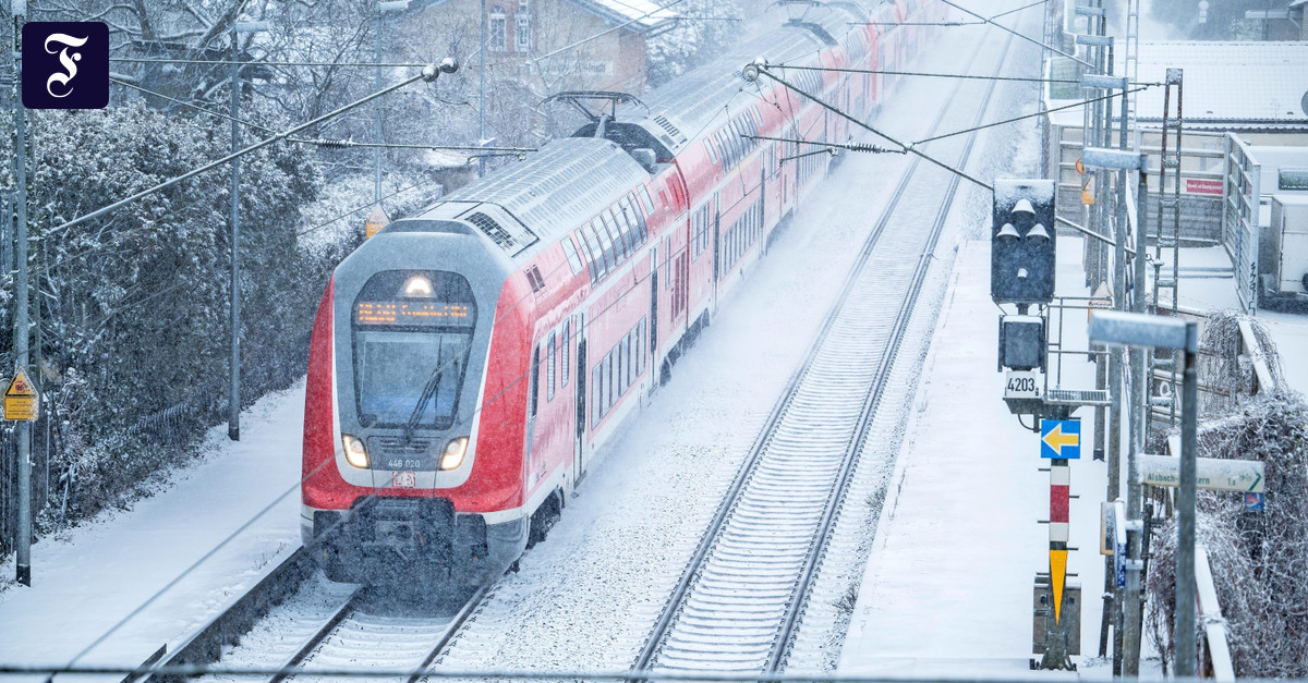 Riedbahn erst am Mittwoch frei: Rhein-Neckar-Bahn wird im Februar gesperrt