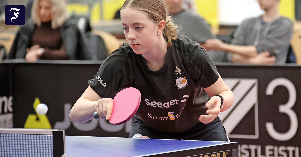 Tischtennis-Talent Josephina Neumann ist allen voraus