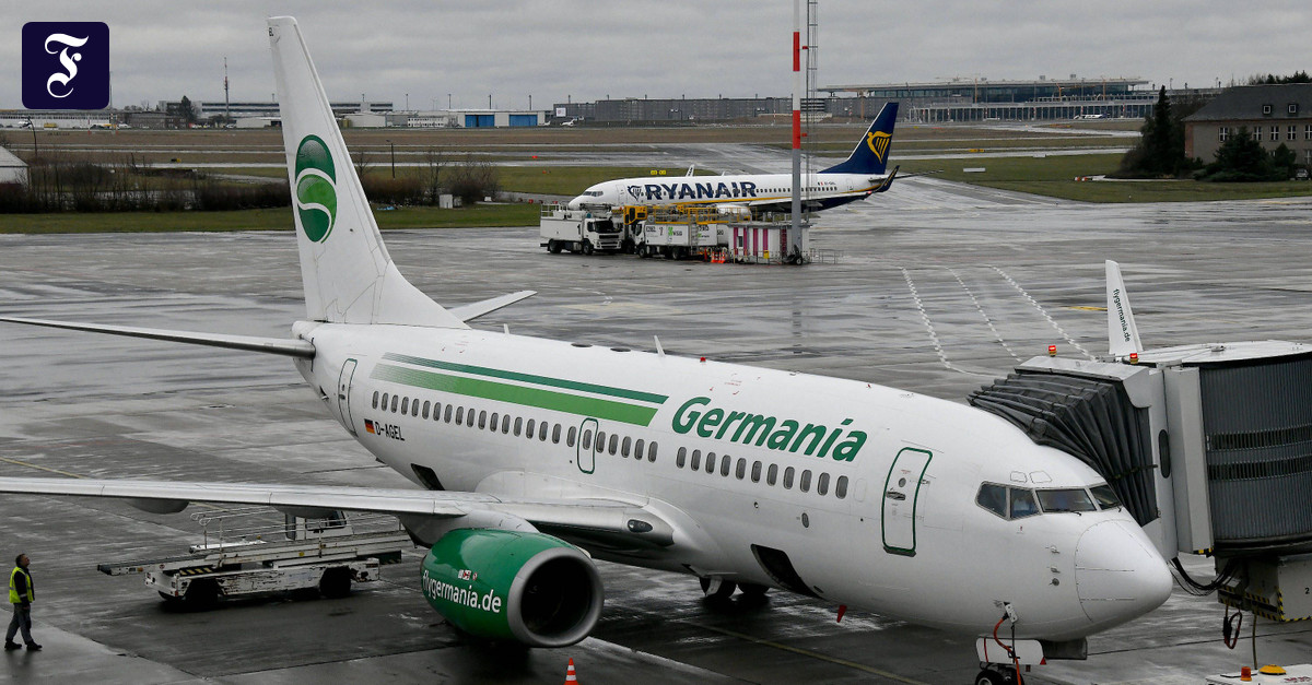 Berliner Fluggesellschaft Germania beantragt Insolvenz