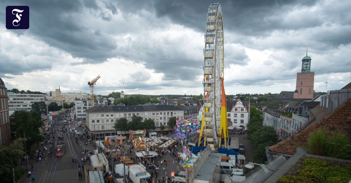 Das 74. Heinerfest in Darmstadt dauert bis Montag