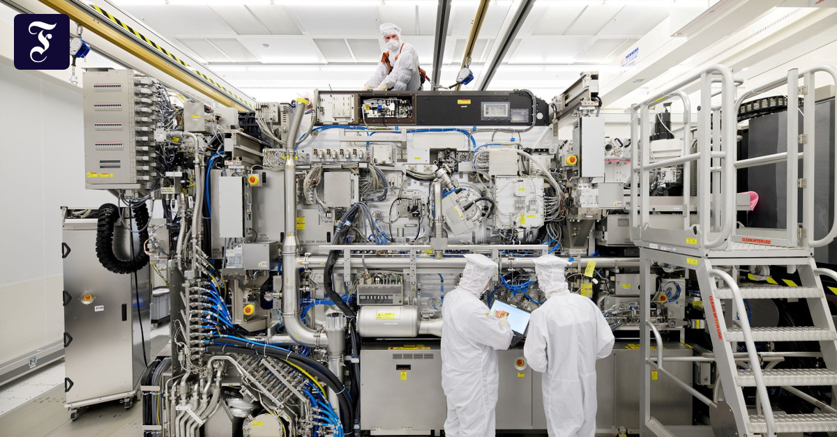 Chip-Produktion: Halbleiter-Konzern ASML ist wichtig in der Geopolitik