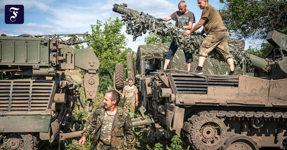 Deutsche Panzer in der Ukraine: Die Oldtimer-Leoparden von Isjum