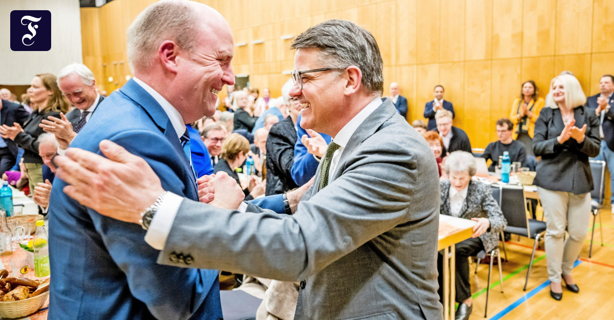Neujahrsempfang der Frankfurter CDU mit Becker und Rhein