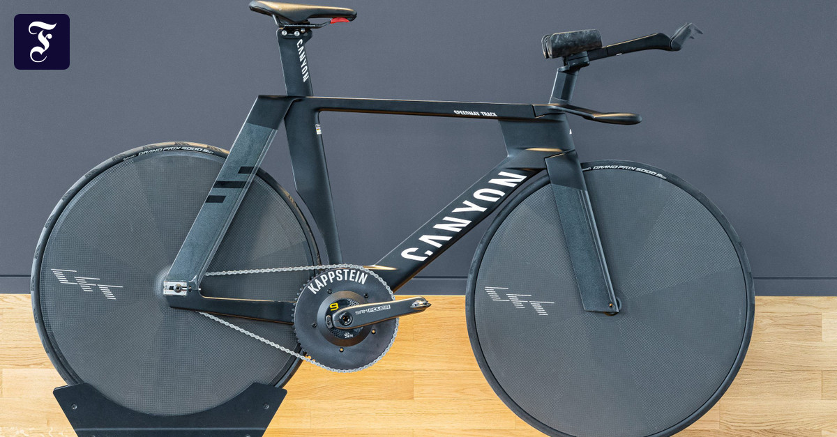 Das edle Fixie von Canyon fürs Oval