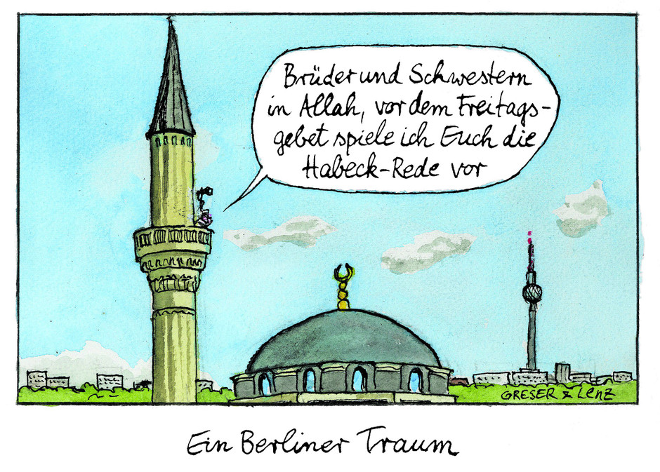 Bildergalerie: FAZ-Karikaturen von Greser und Lenz aus dem Jahr 2022 ...