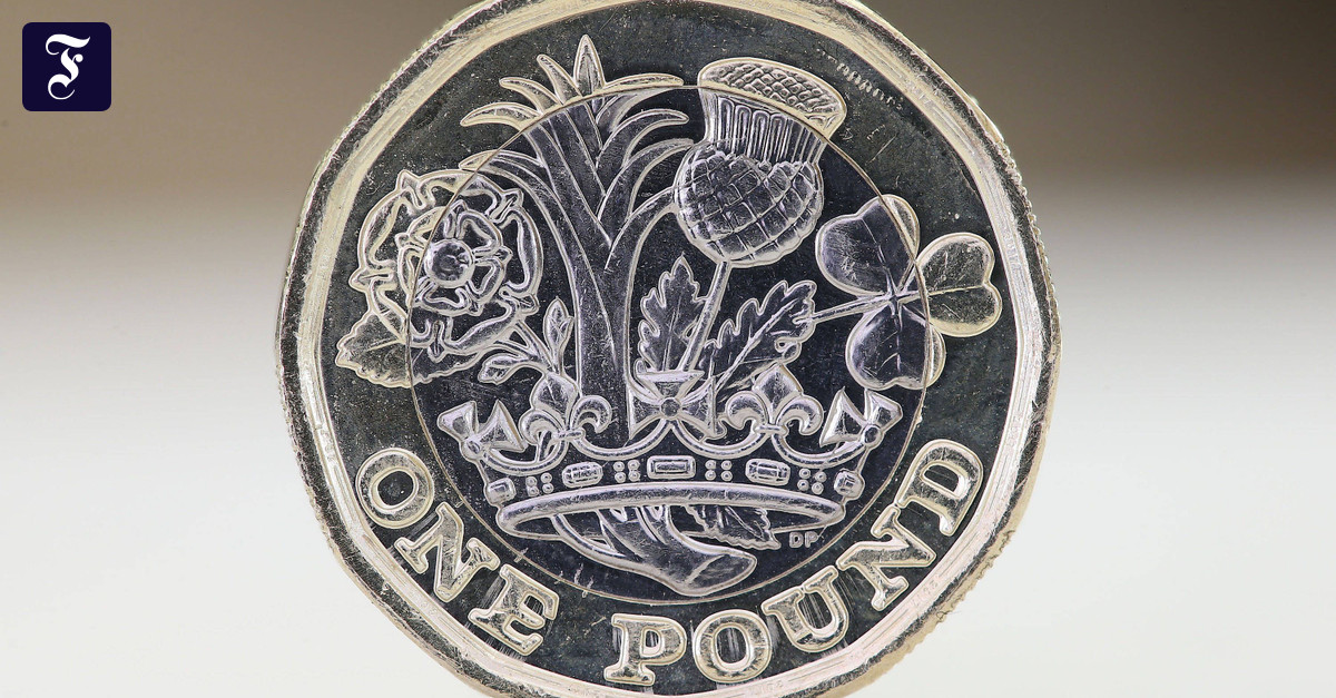 Die neue Pfund-Münze als Symbol der nationalen Einheit