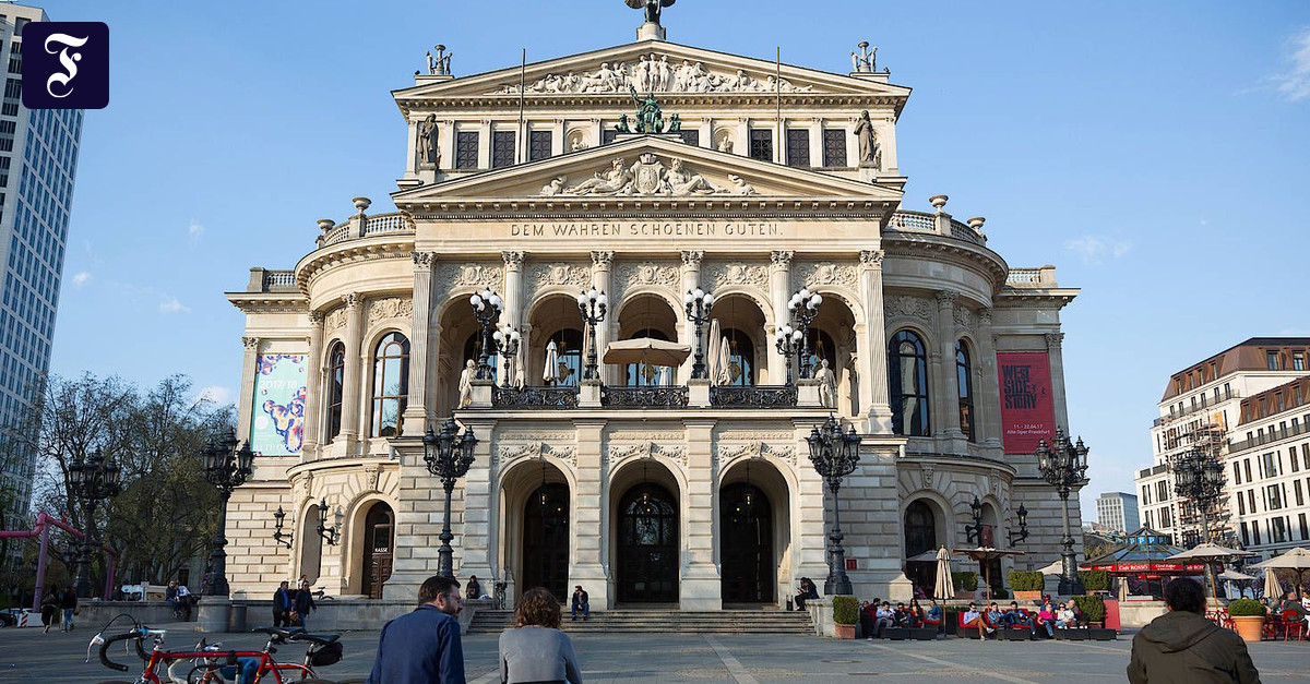 Alte Oper in Frankfurt wird saniert