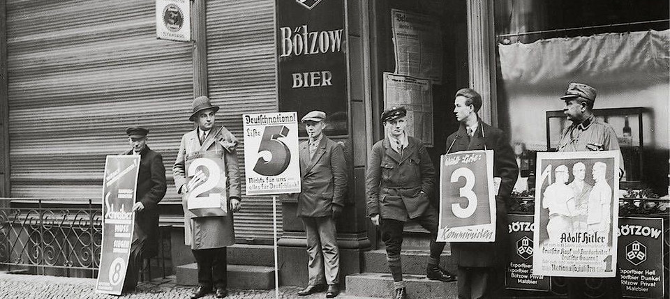 Die Weimarer Republik und die heutige Demokratie