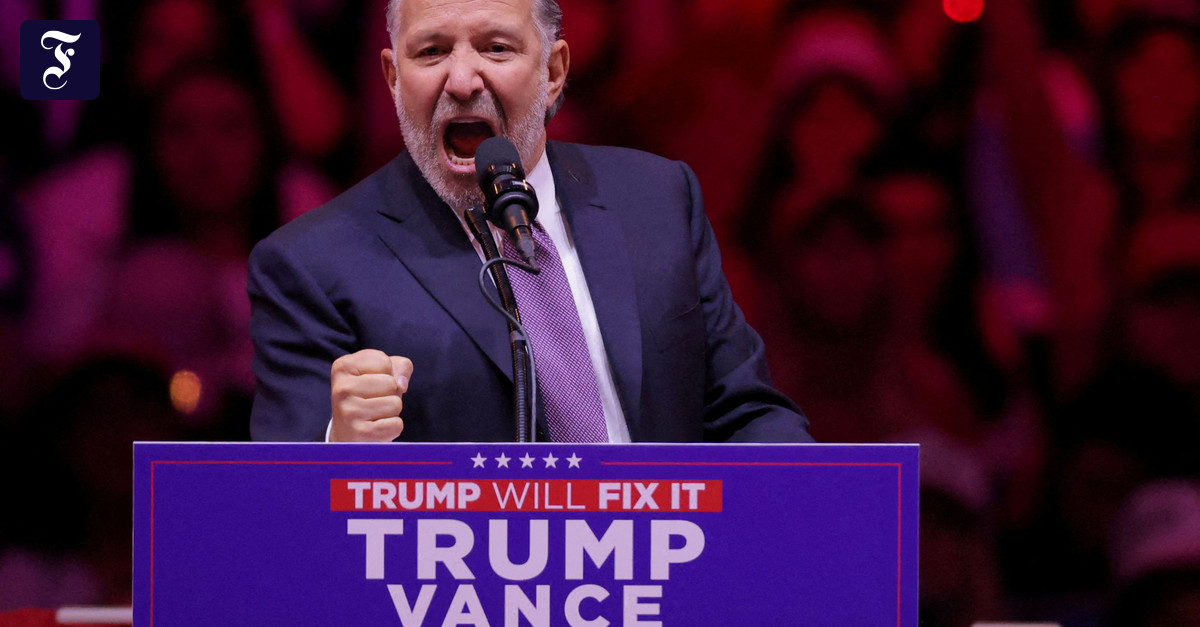 US-Wahl: Trump will Wall-Street-Manager Lutnick zum US-Handelsminister ...
