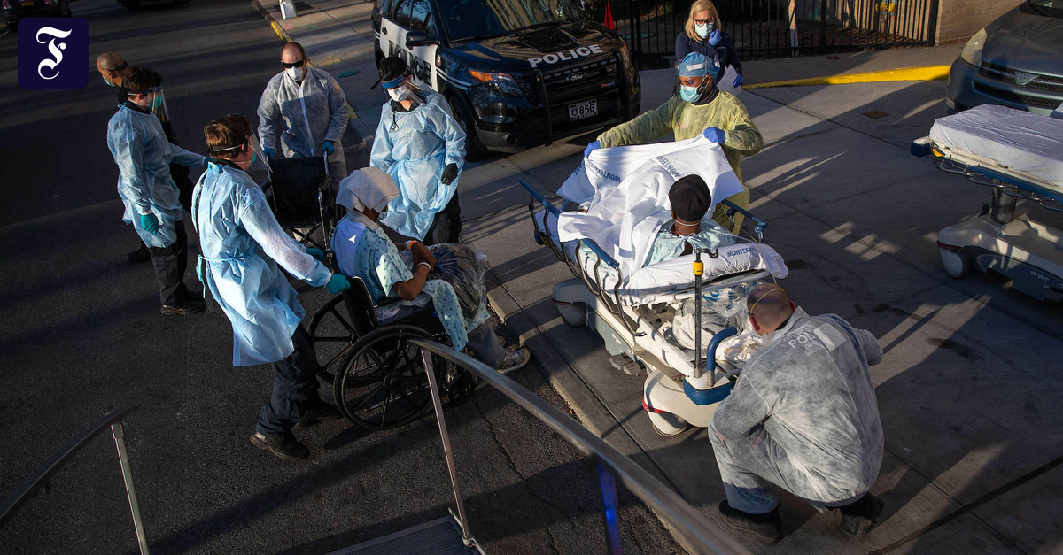 New York hat aktuell die meisten Corona-Infizierten weltweit | FAZ