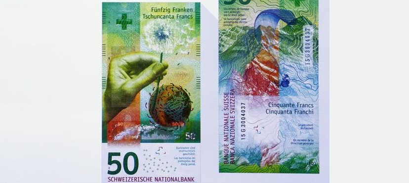 Schweiz mit neuen Geldscheinen: 50-Franken-Schein zuerst