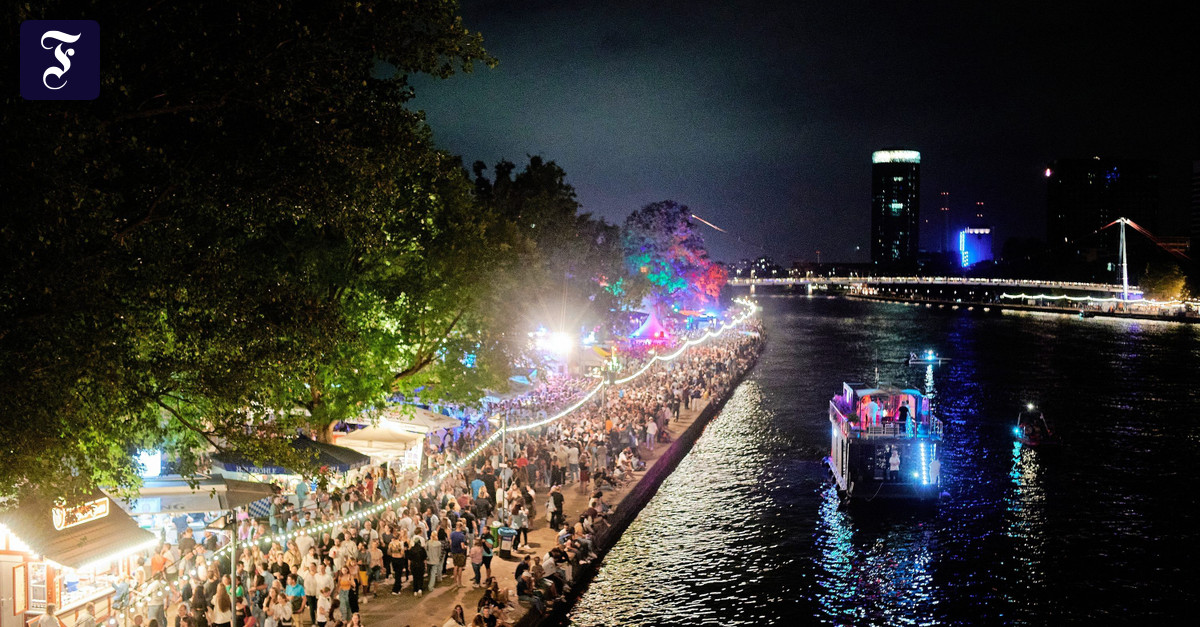 Frankfurter Museumsuferfest lockt eine Million Besucher an