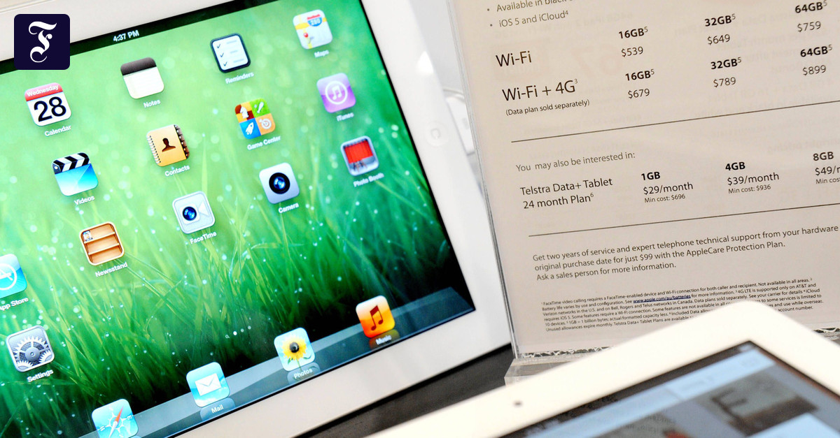 Datentarife: Günstig mit dem iPad ins Internet