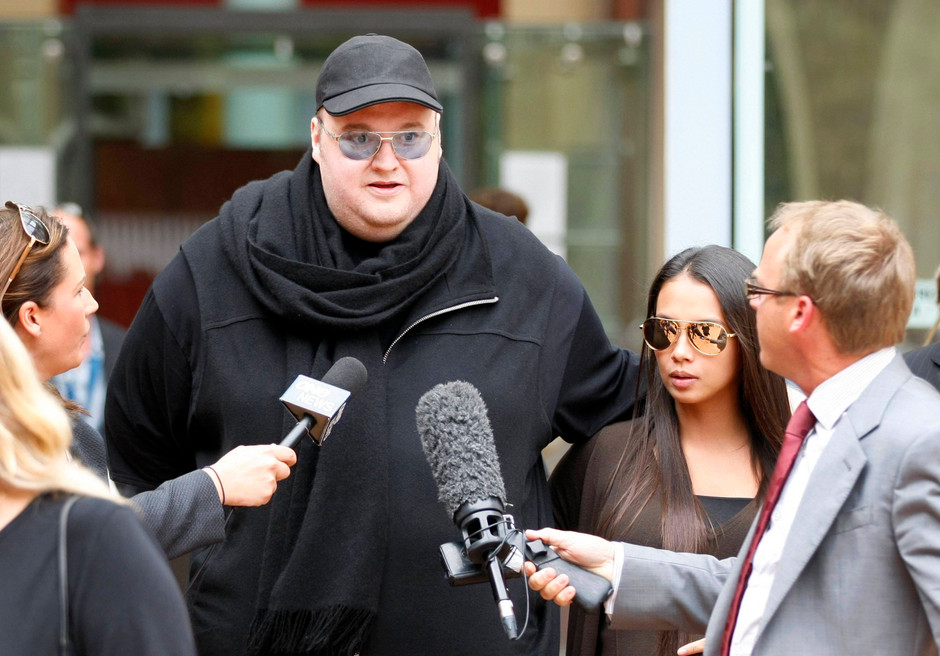Bild zu: Megaupload-Gründer: Kim Dotcom bleibt auf freiem Fuß - Bild 1 ...