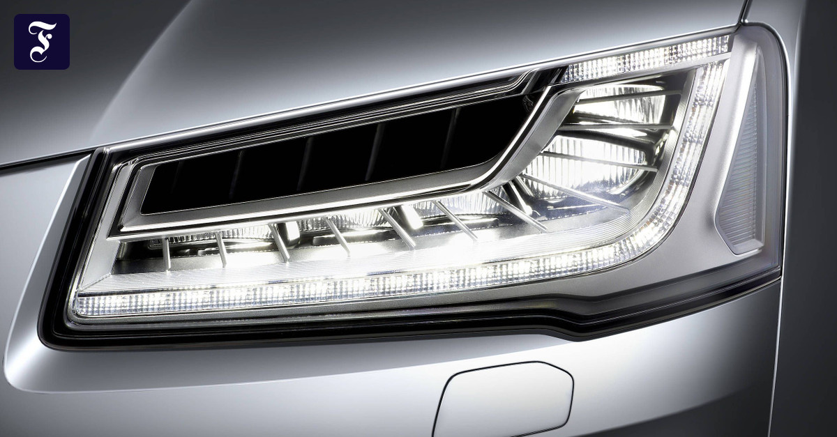 Neue Scheinwerfertechnik bei Autos