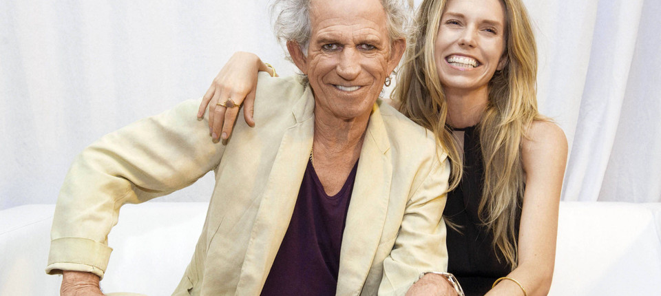 Stilvolle Keith Richards Tochter Bild