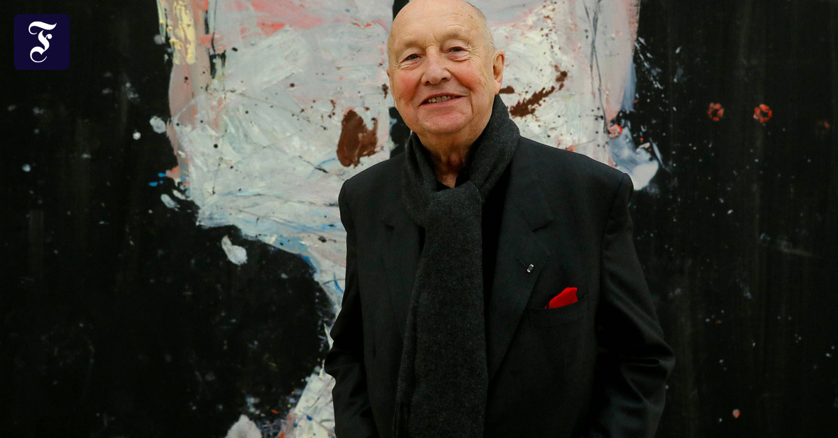 Der Maler Georg Baselitz wird achtzig