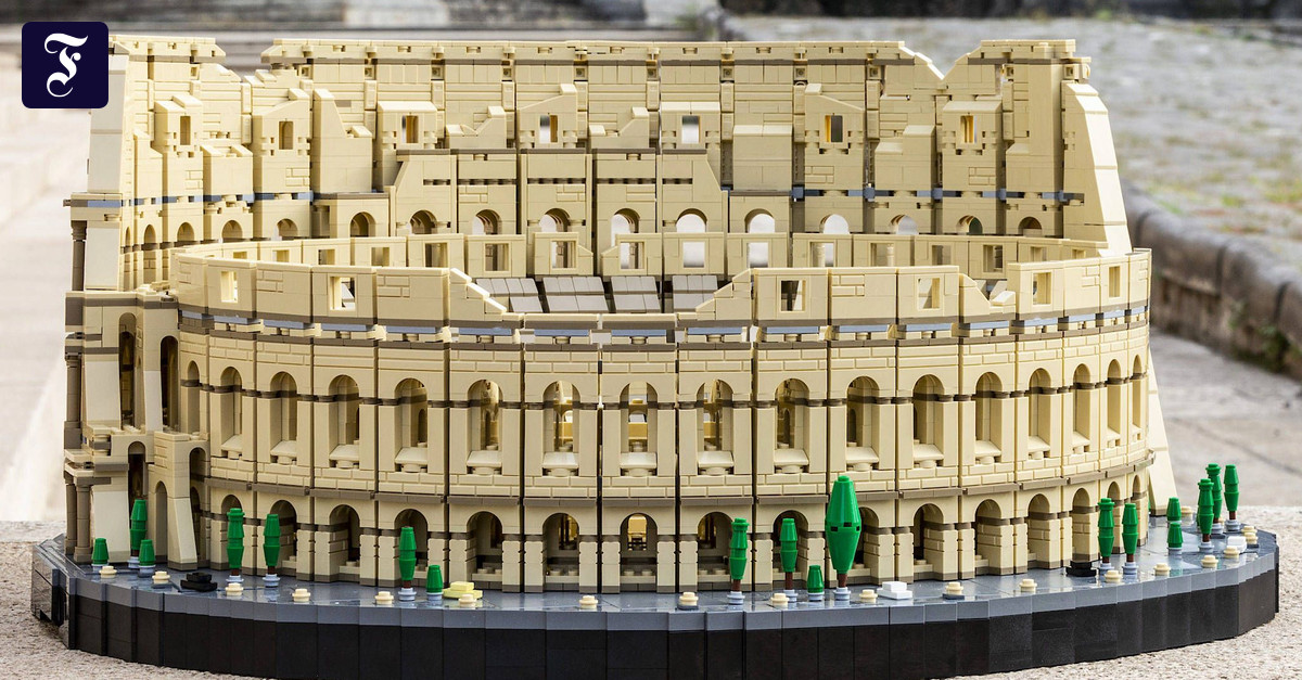 Lego-Bausatz für Kolosseum in Rom größtes Set der Geschichte