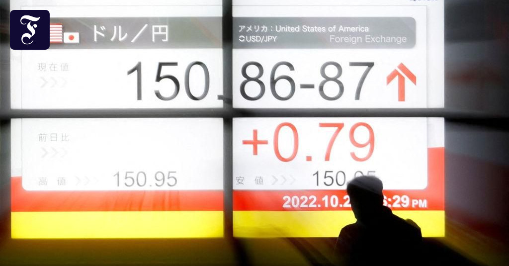 Japan stützt den Yen mit Milliarden Dollar