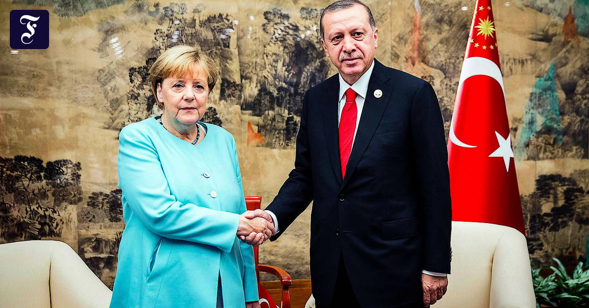 Angela Merkel trifft Erdogan und Yildirim in Ankara