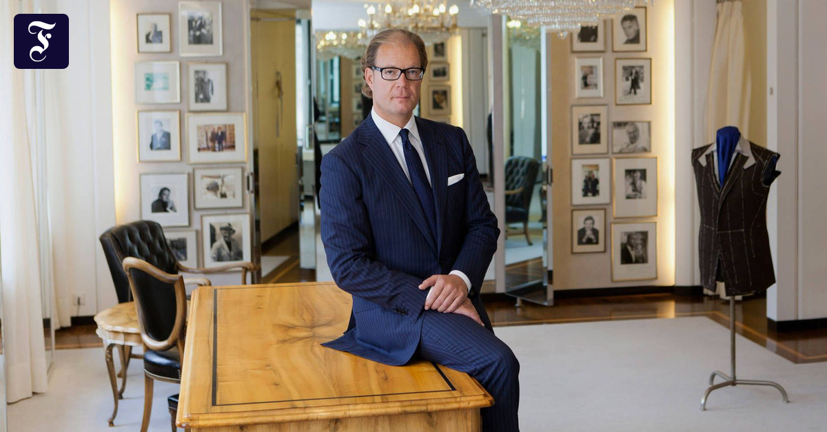 Die Meisterschneider (1): Max Dietl, der Traditionalist - Mode - FAZ