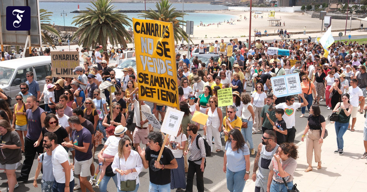 Massentourismus in Spanien: Proteste auf Kanarischen Inseln
