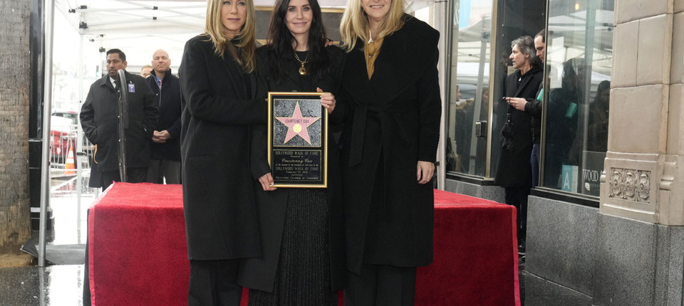 „Friends“-Star Courteney Cox mit Stern auf Hollywoods „Walk of Fame“ geehrt