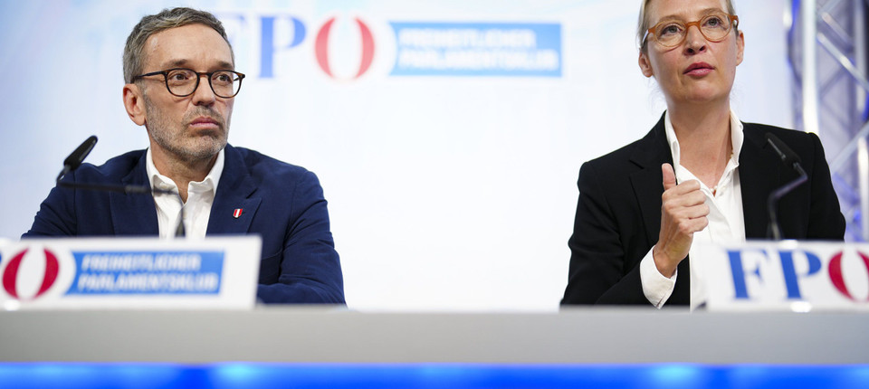 Alice Weidel besucht Herbert Kickls FPÖ