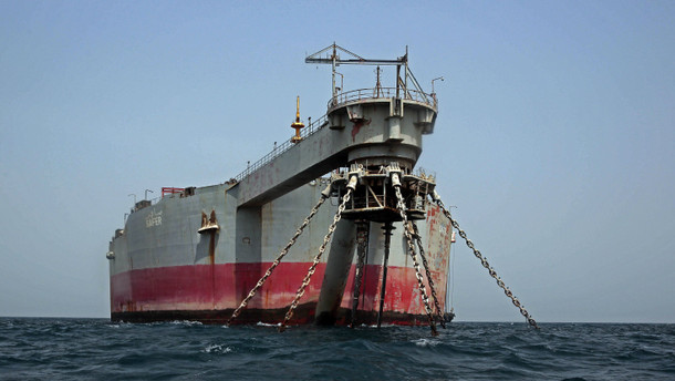 159 Millionen Liter Öl aus schrottreifen Supertanker FSO Safer abgepumpt