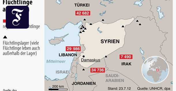Treffen auf Zypern: Flüchtlingswelle aus Syrien erwartet - Wirtschaft - FAZ