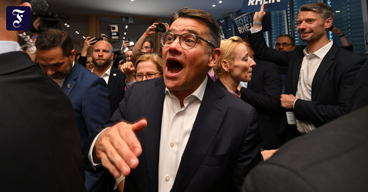 CDU gewinnt Wahl in Hessen: Mit Rhein im Aufzug nach oben