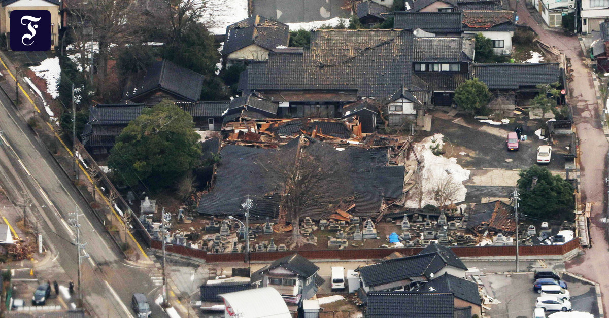 Erdbeben in Japan: Mindestens 48 Tote laut Behörden