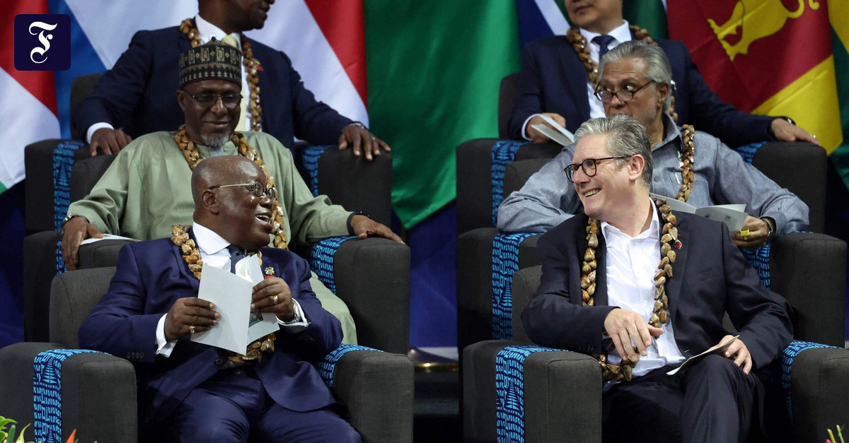 Starmer spricht bei Commonwealth-Treffen über Reparationen