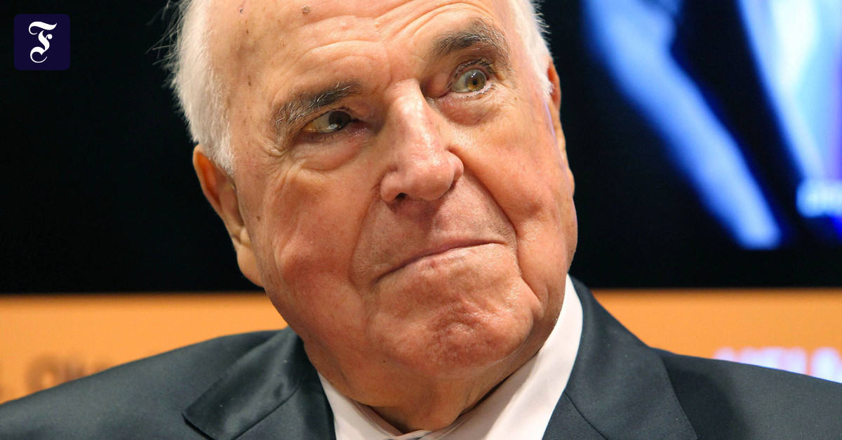 Angriff auf Rot-Grün: Helmut Kohl beklagt „Schandstück deutscher Politik“