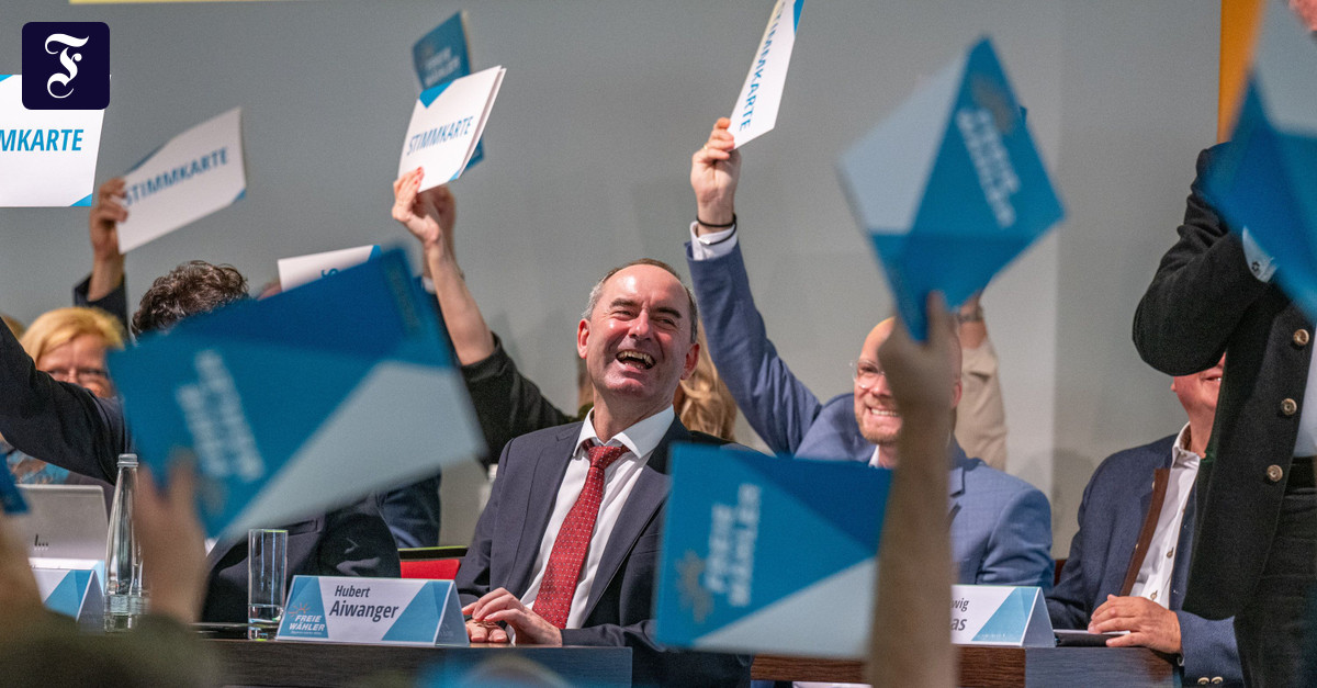 Aiwanger zu Freien Wählern: Danke, dass ihr den Kopf hingehalten habt