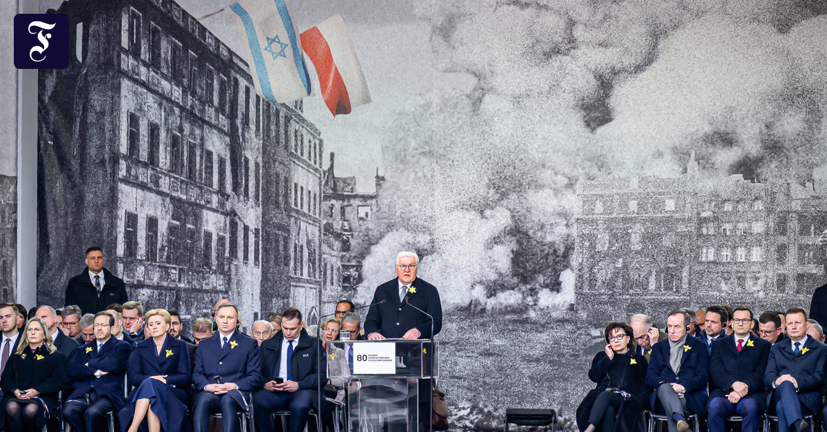 Steinmeier bittet in Warschau um Vergebung für die deutschen Verbrechen ...