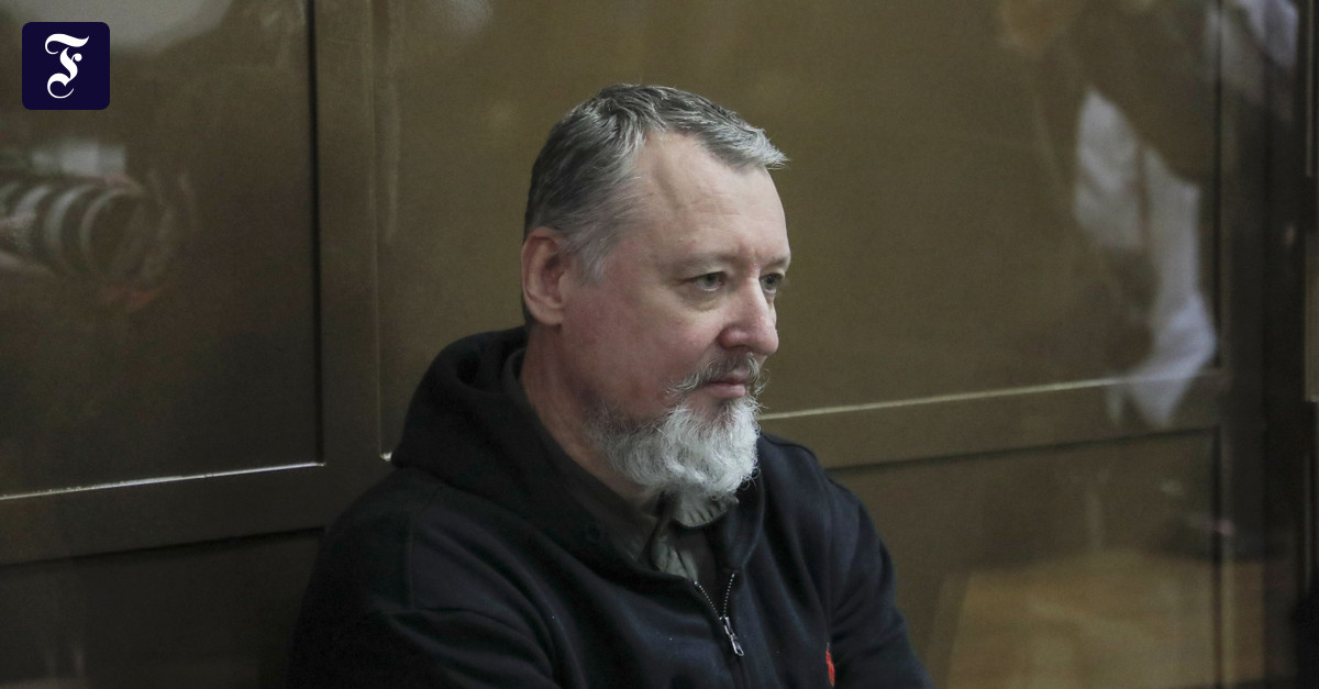 Nach Kreml-Kritik: Nationalist Girkin zu vier Jahren Haft verurteilt