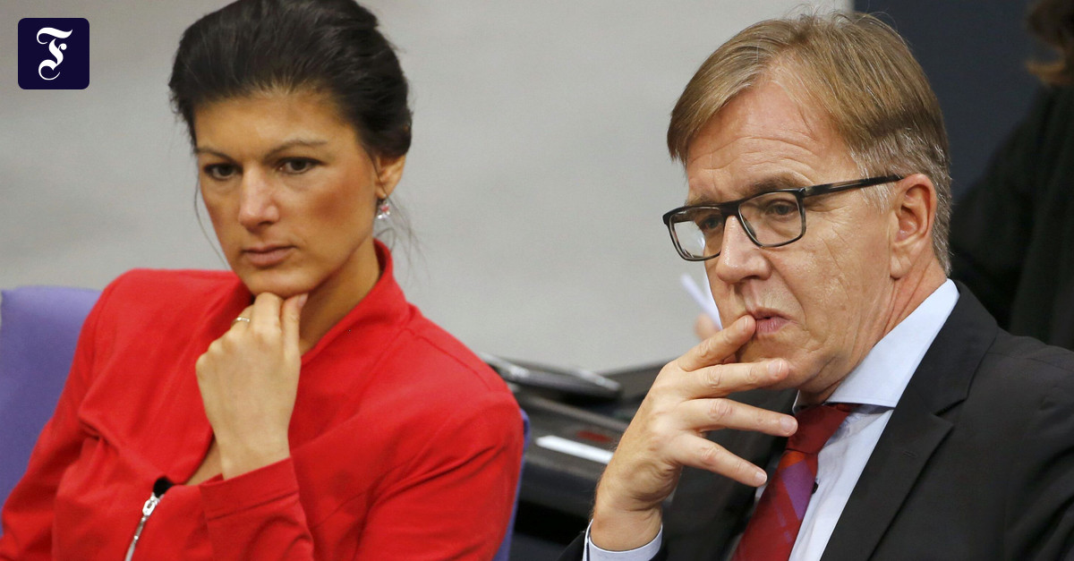 Linke-Chef Dietmar Bartsch gegen Redeverbot für Sahra Wagenknecht