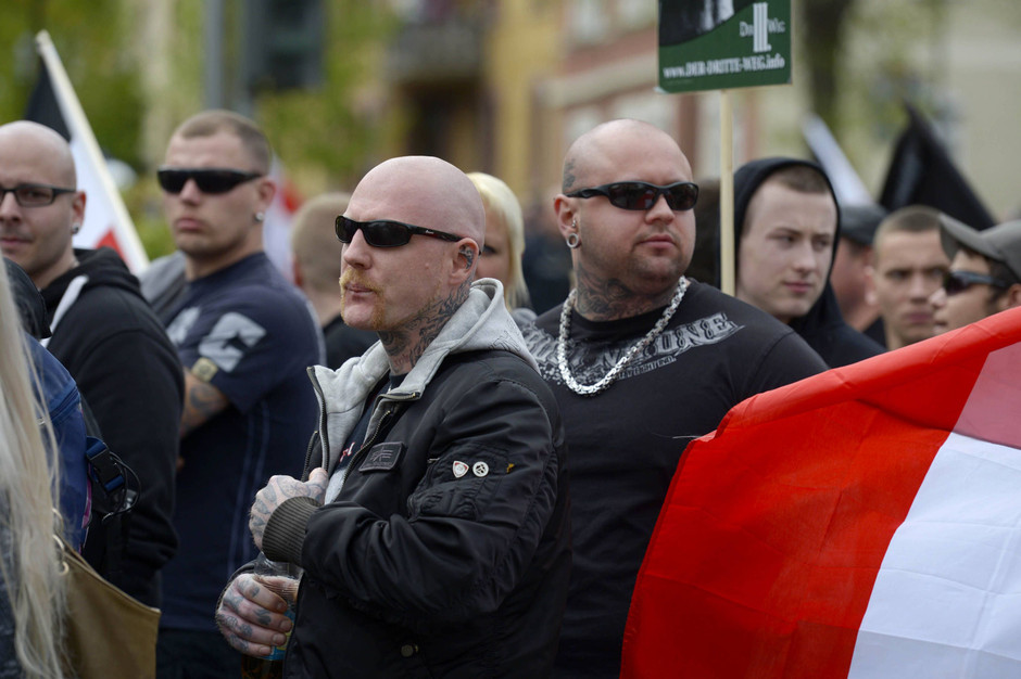 Rechtsextreme der Partei „Der dritte Weg“