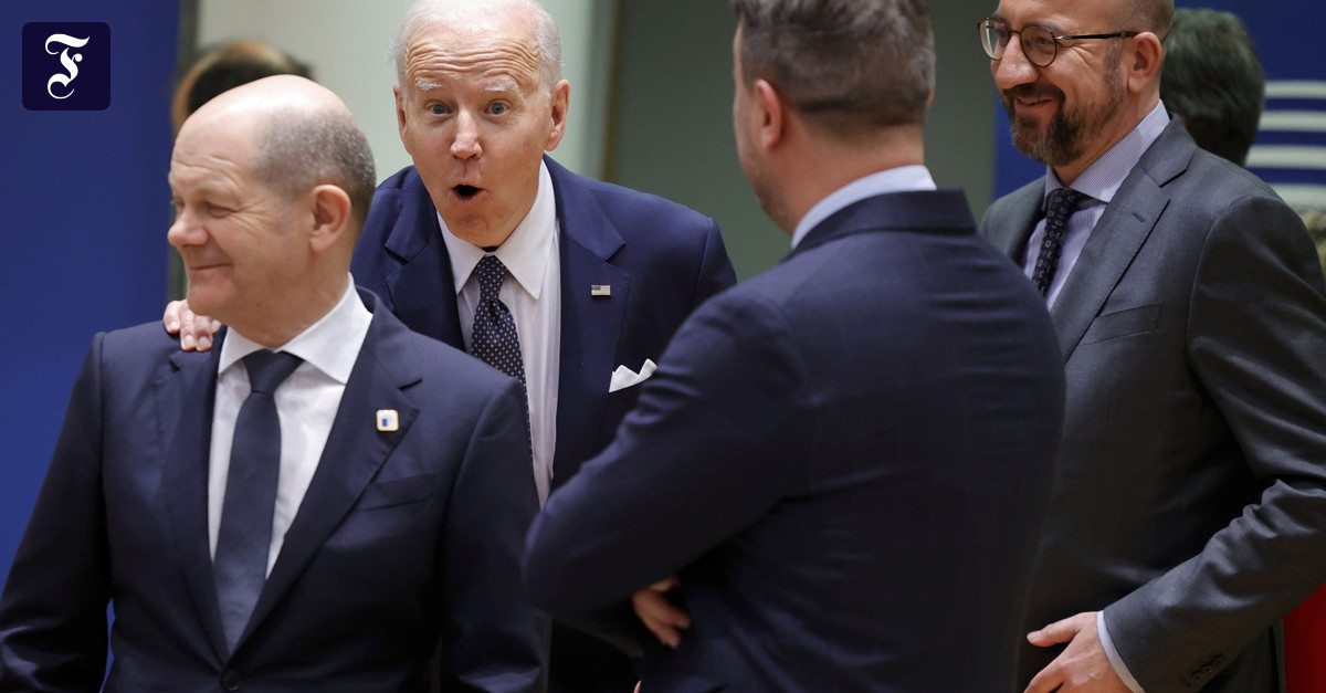 Joe Biden in Berlin: Ziemlich guter Partner von Olaf Scholz