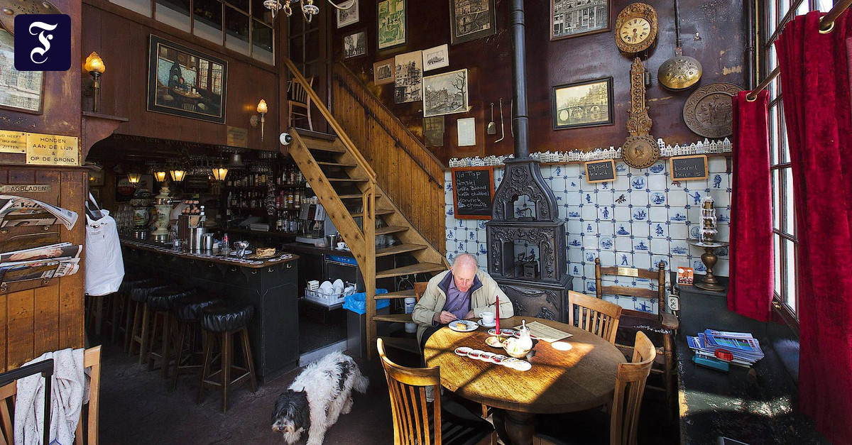 Durch die alten Cafés von Amsterdam