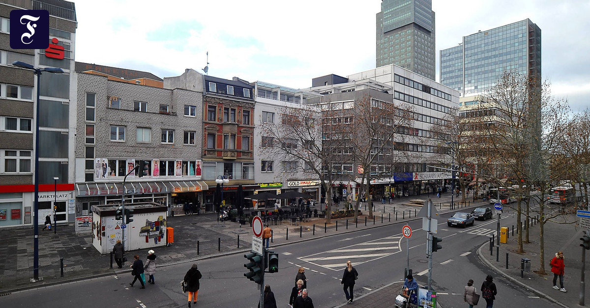 Der Marktplatz in Offenbach wird neu gestaltet