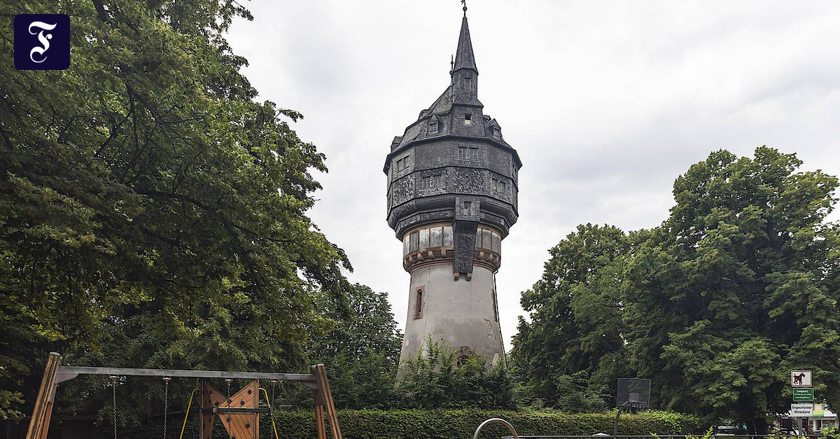 Frankfurt-Eschersheim: Was wird aus dem schiefen Wasserturm?