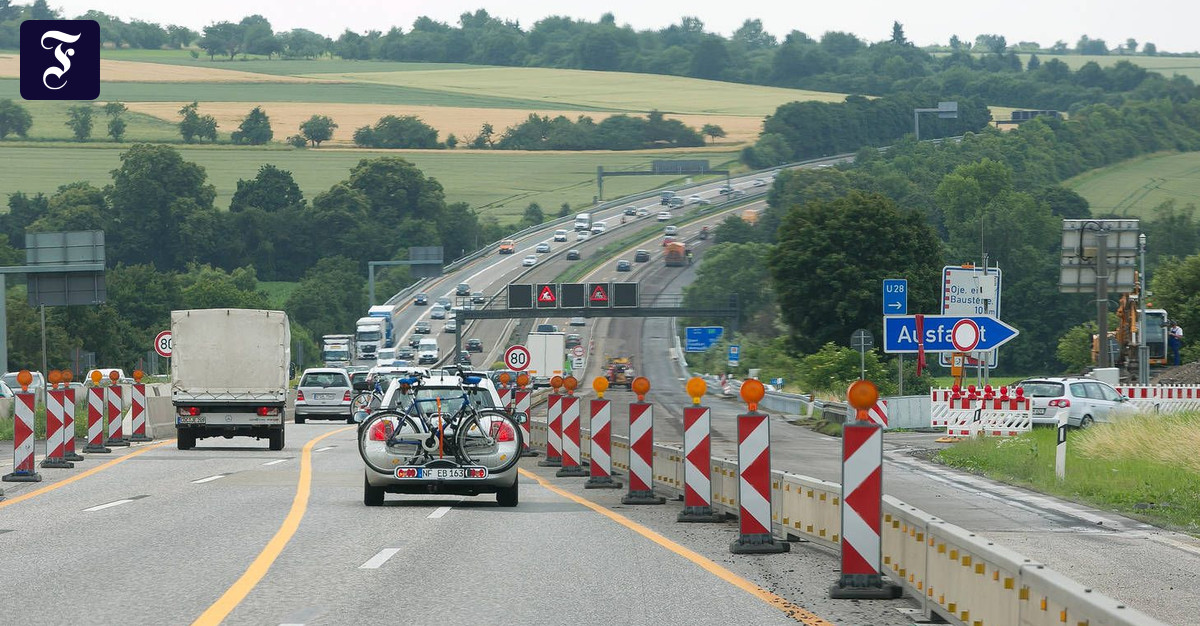 Baustellen Auf Der A5