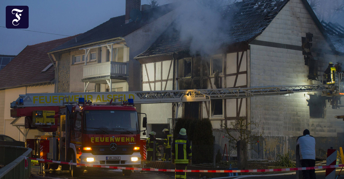 Alsfeld: Ölofen verursachte Brand mit zwei Toten