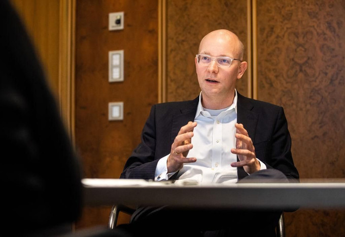 Cornelius Riese ist ein heimatverbundener Banker und Frankfurter Gesicht