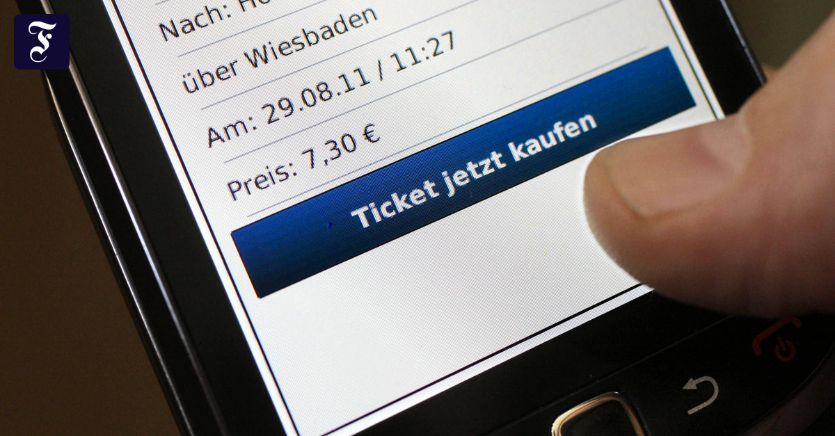 Ticket-App vom RMV: Fahrkartenautomat in der Hosentasche