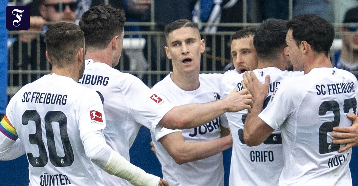 Fußball-Bundesliga: Freiburg gewinnt 2:1 in Bochum